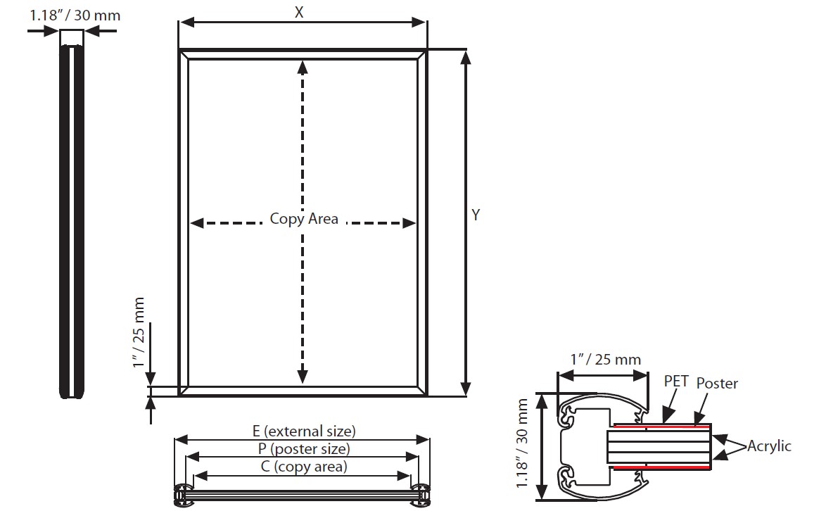 MT DisplaysBest Buy LEDbox Double Sided - MT Displays