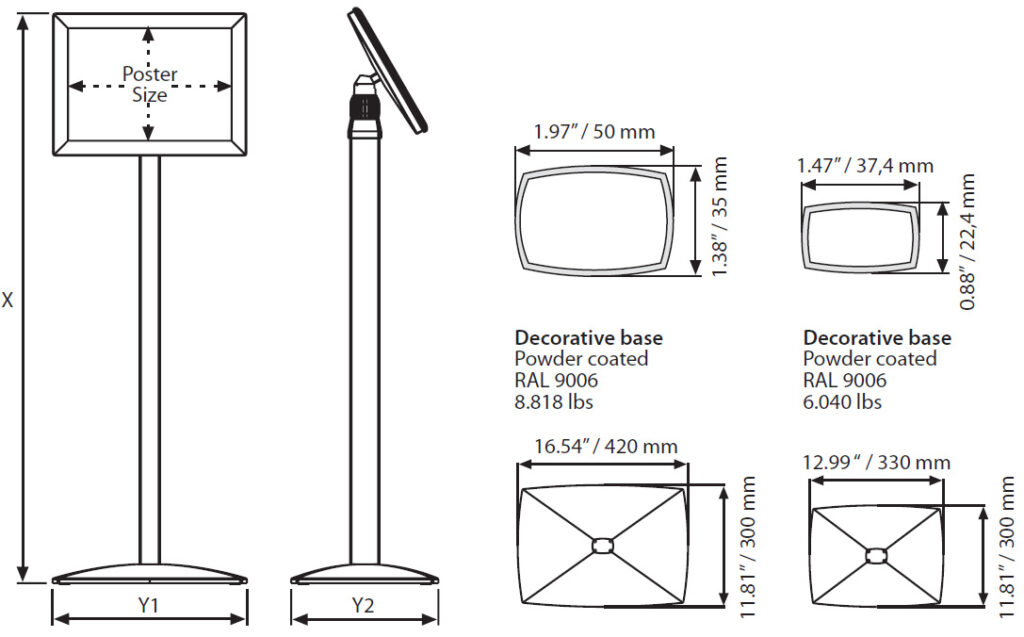 Flexible Menuboard with Fixed Height - MT Displays