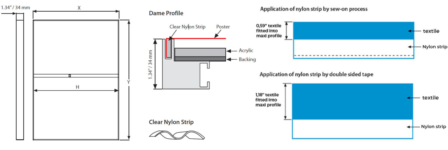 Maxi Frame with LED - MT Displays